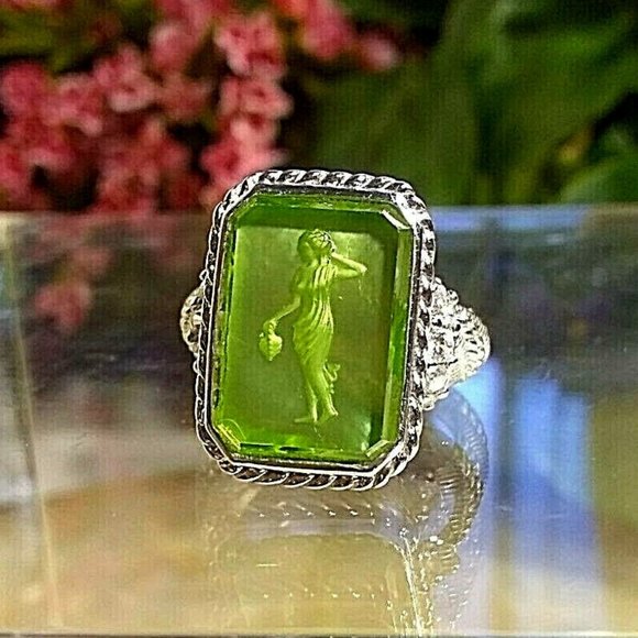 Judith Ripka | Jewelry | Judith Ripka Sterling Silver Emerald Green ...